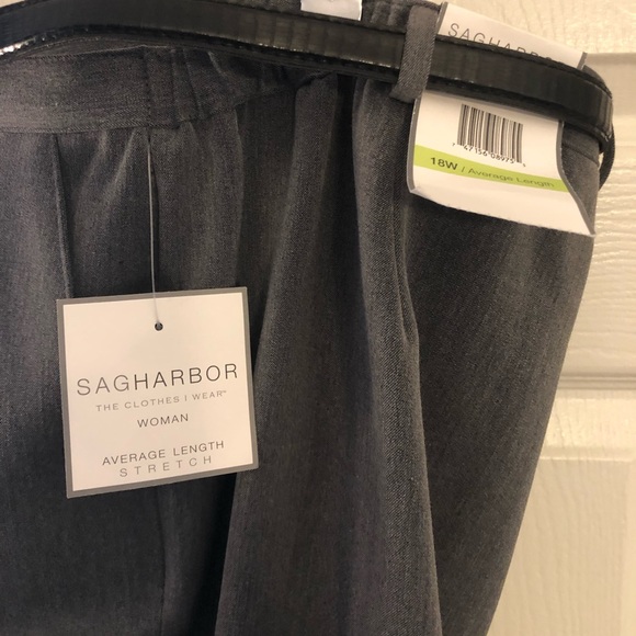 Sag Harbor | Pants & Jumpsuits | Sag Harbor Ladies Belted Pants | Poshmark